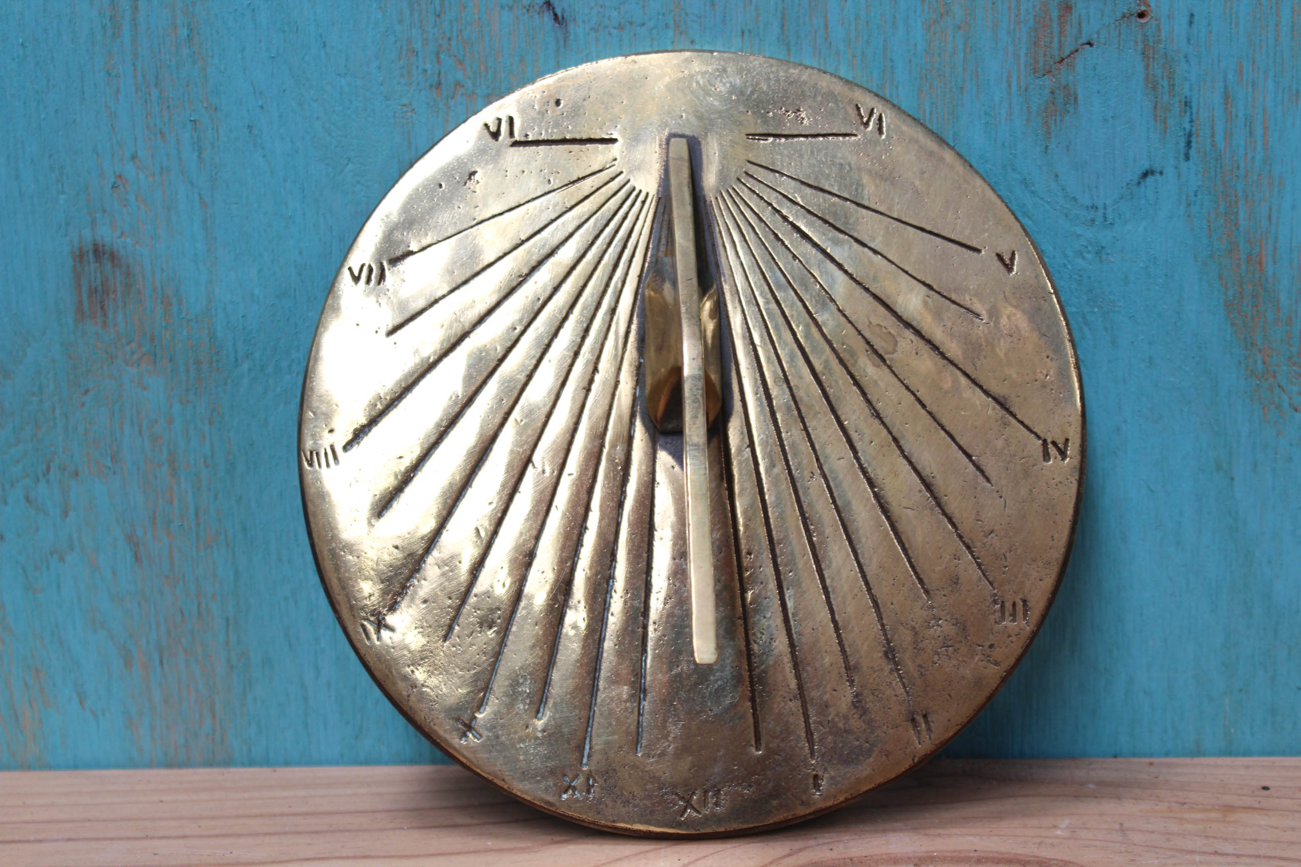 Classic Brass Sun Dial | Renovators Paradise Classic Brass Sun Dial