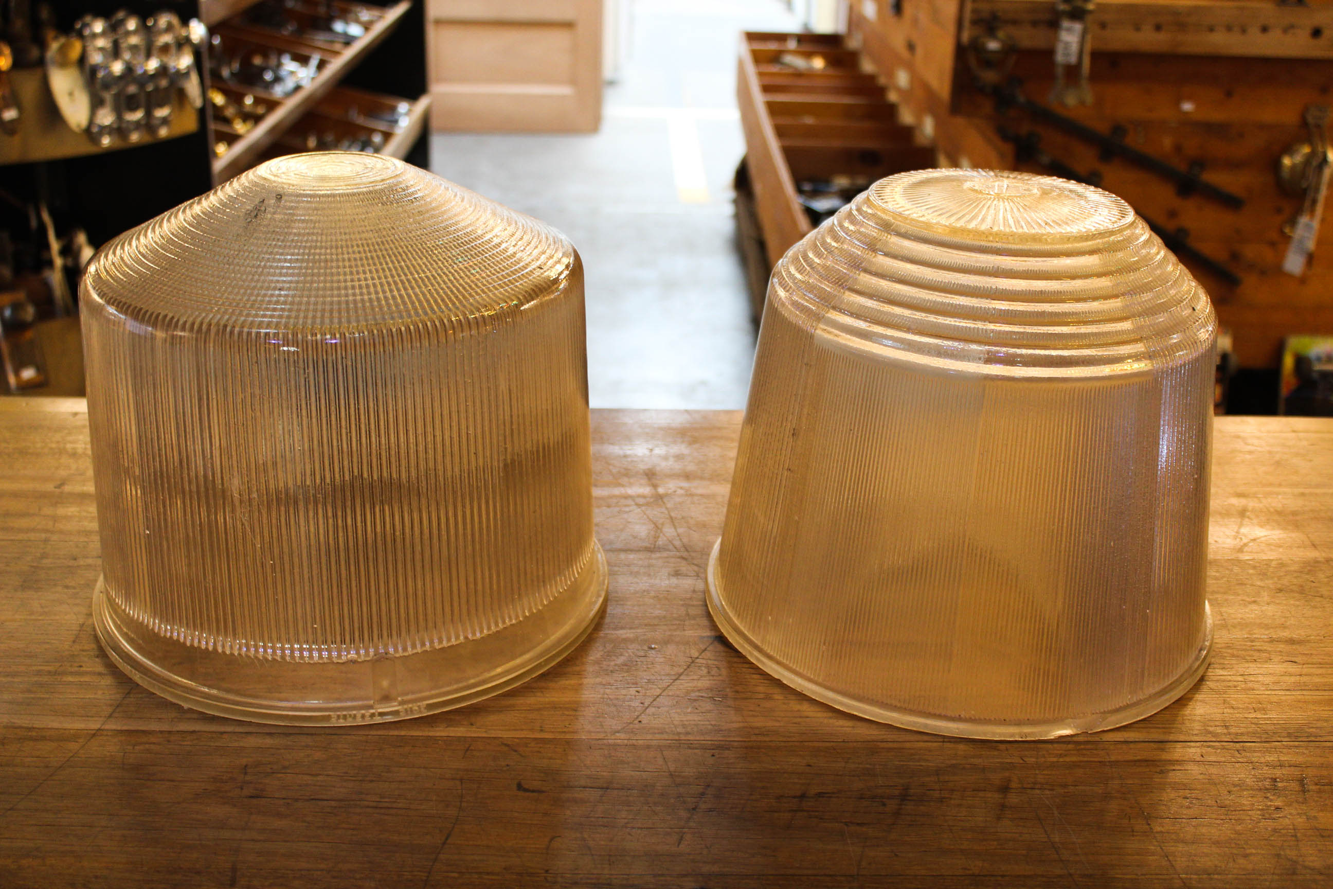 Vintage Street Light Shades | Renovators Paradise Street Light Shades