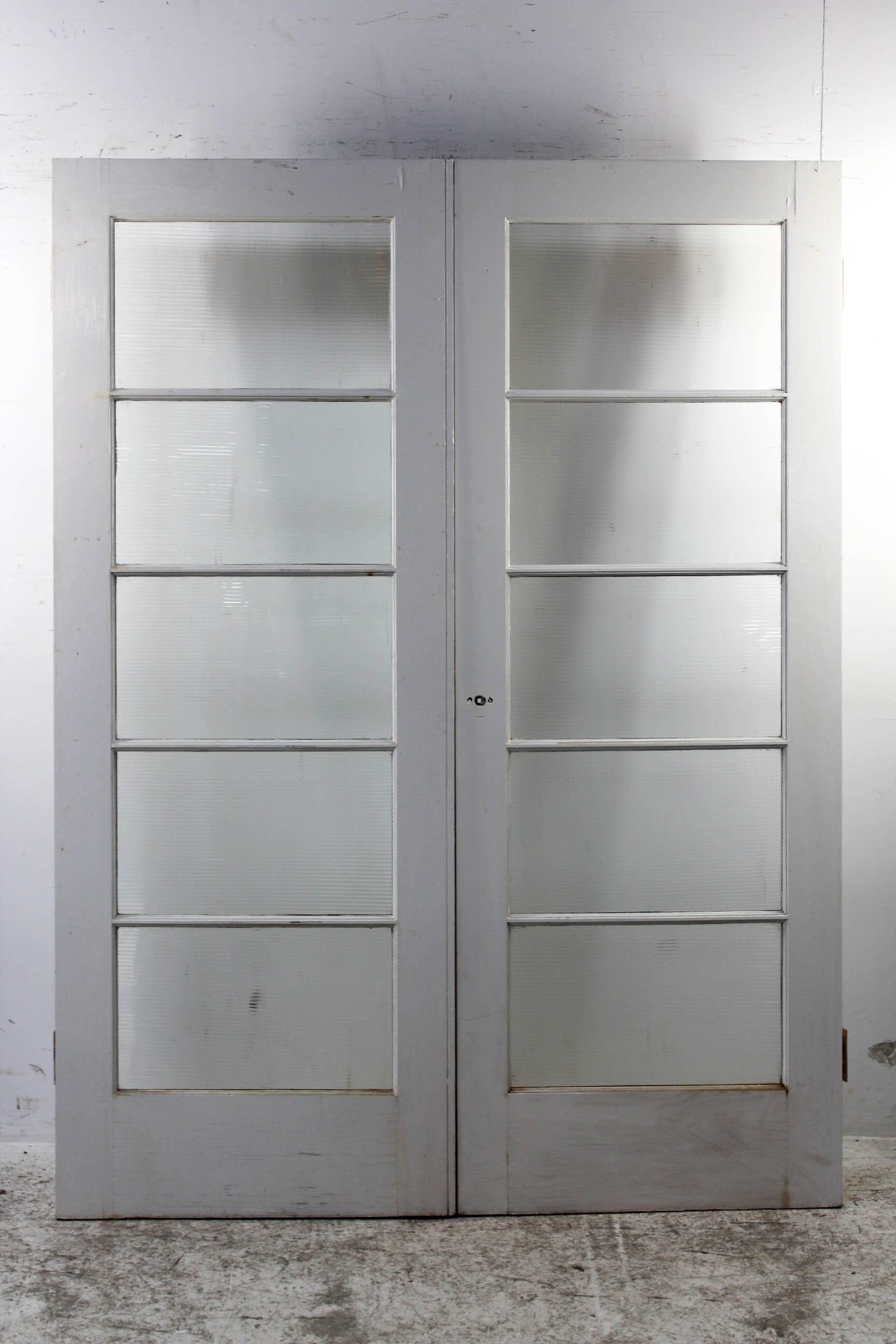 Fluted Glass Deco Set | Renovators Paradise Fluted Glass Deco Set