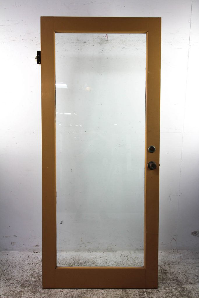 Oversized Laminate Glass Door | Renovators Paradise Glass Door