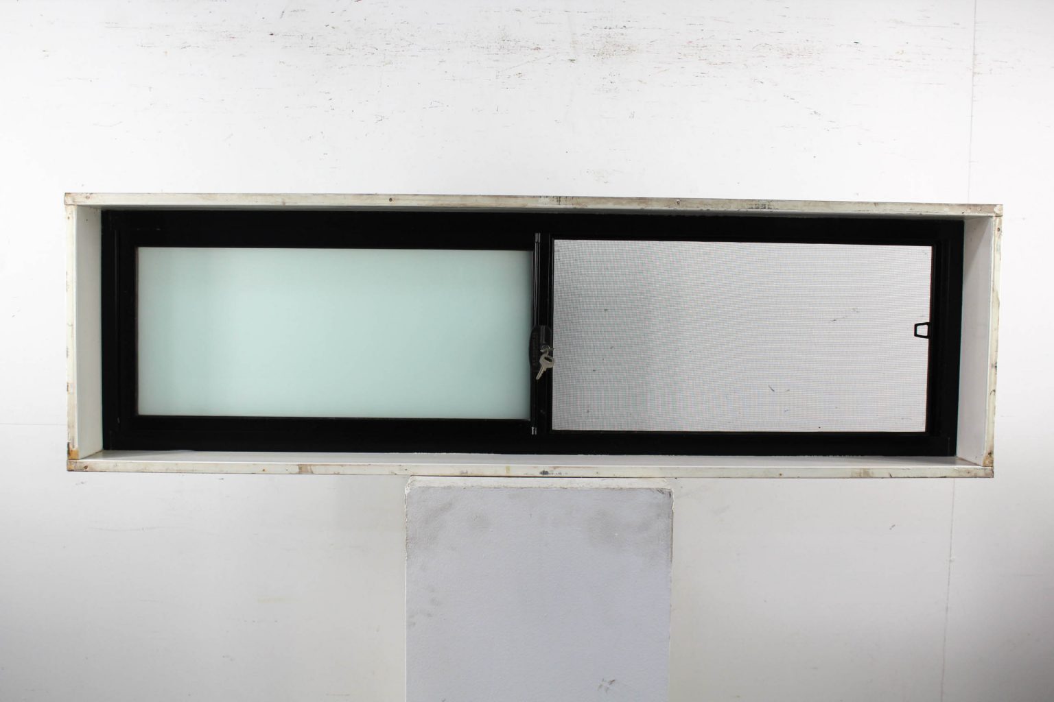 Frosted Sliding Window | Renovators Paradise Frosted Sliding Window