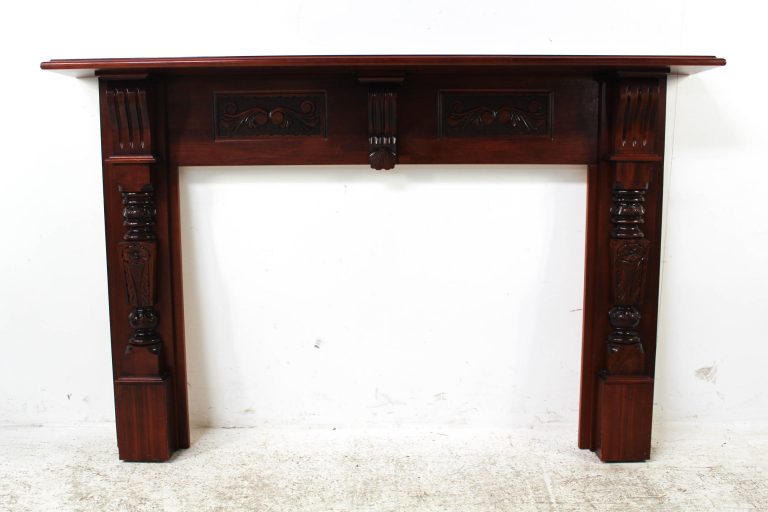 Stunning Hand Carved Mantle | Renovators Paradise