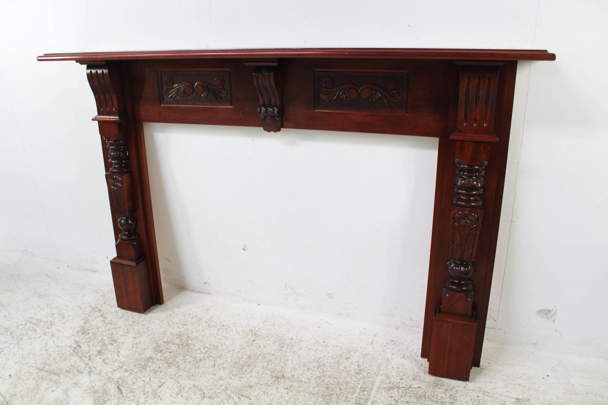Stunning Hand Carved Mantle | Renovators Paradise
