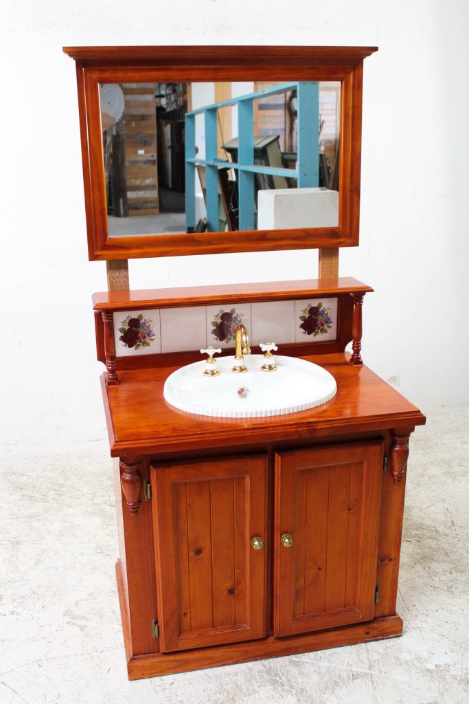 Country Style Vanity | Renovators Paradise Country Style Vanity