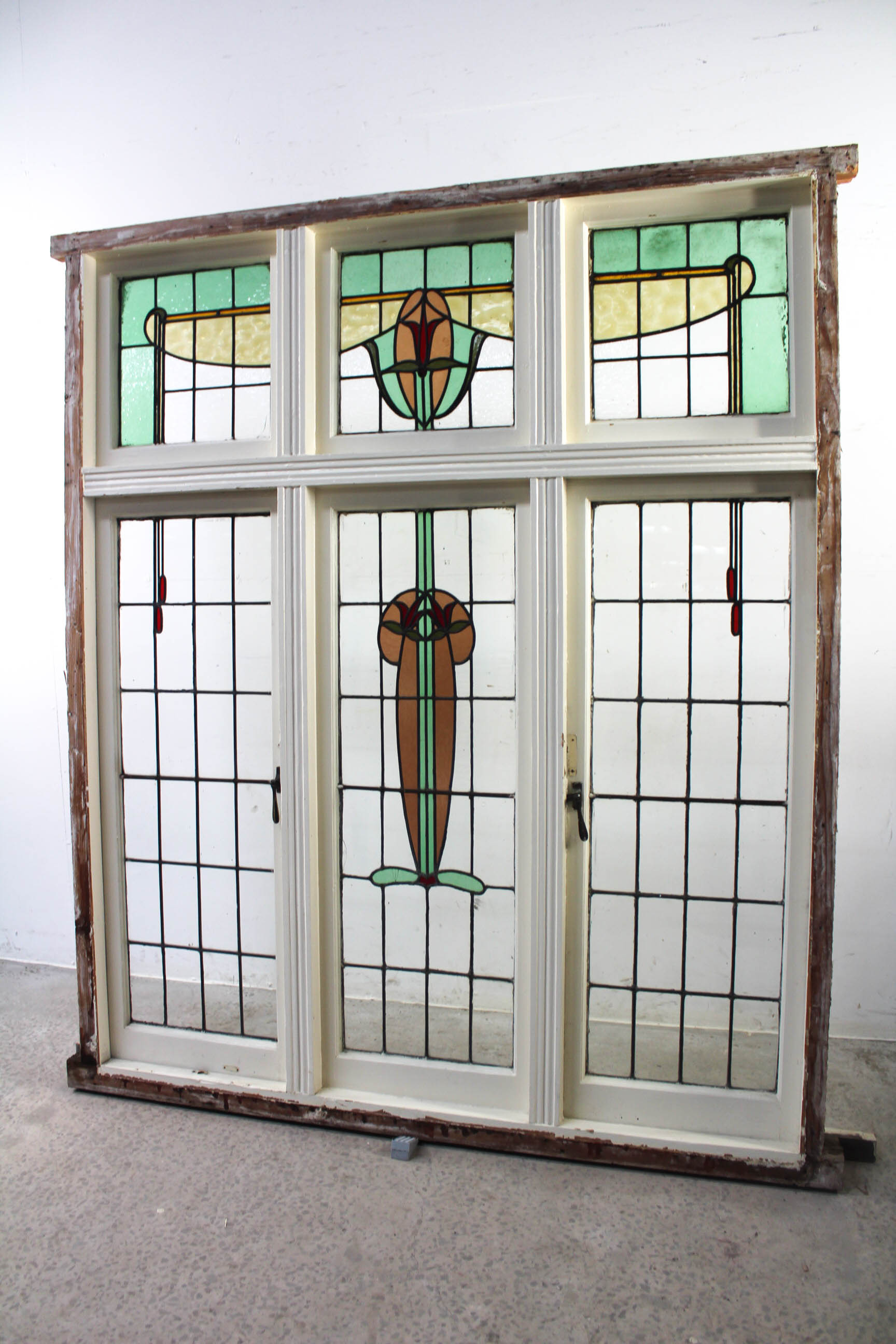 Lovely Leadlight Casement | Renovators Paradise - Period Windows
