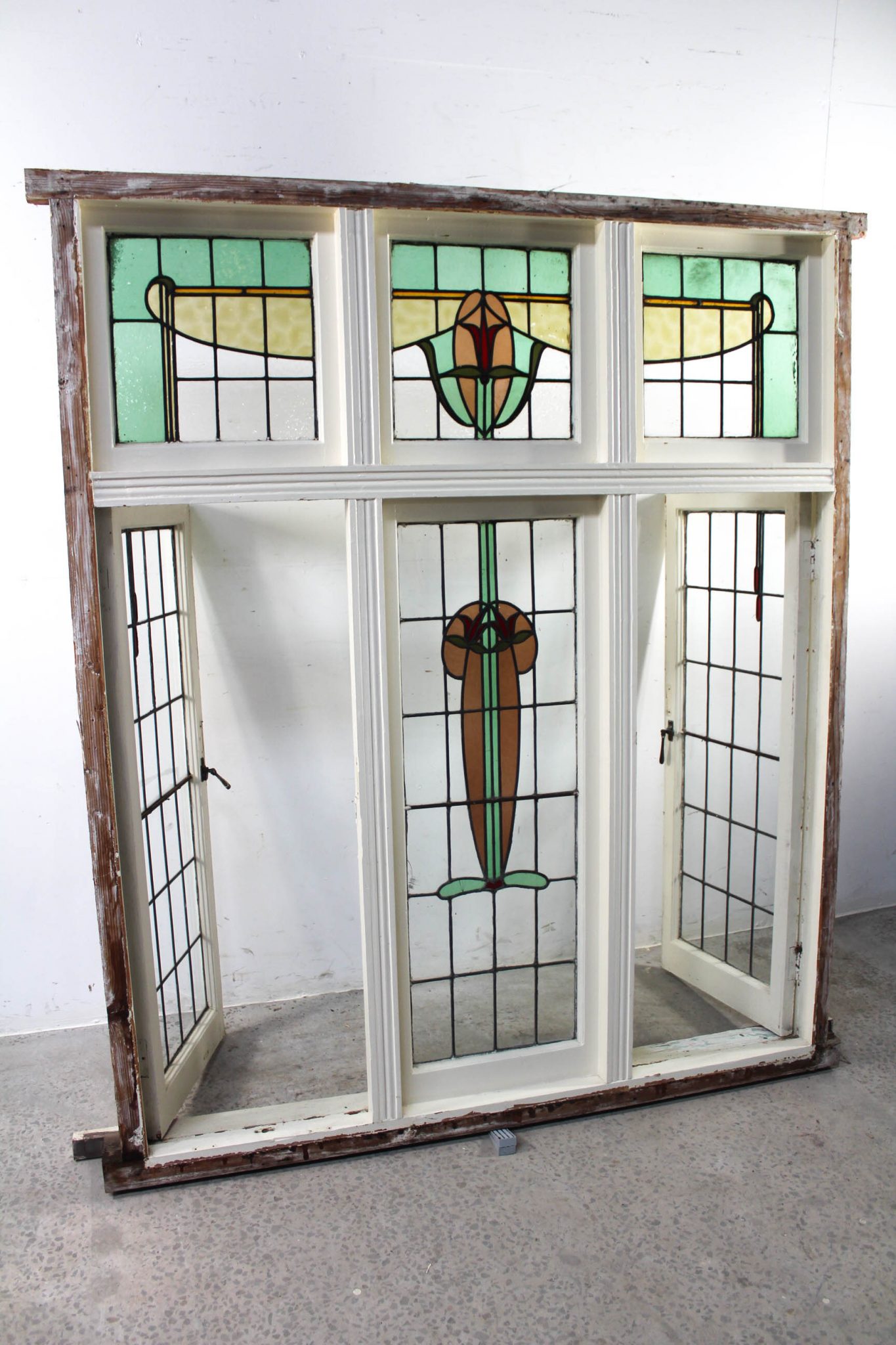 Lovely Leadlight Casement | Renovators Paradise - Period Windows