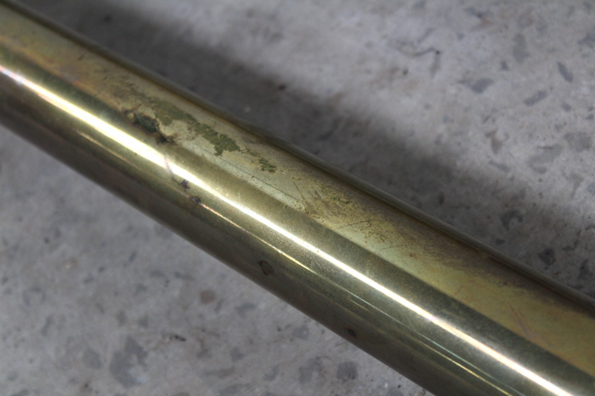 Front Bar Brass Foot Rails | Renovators Paradise Foot Rails