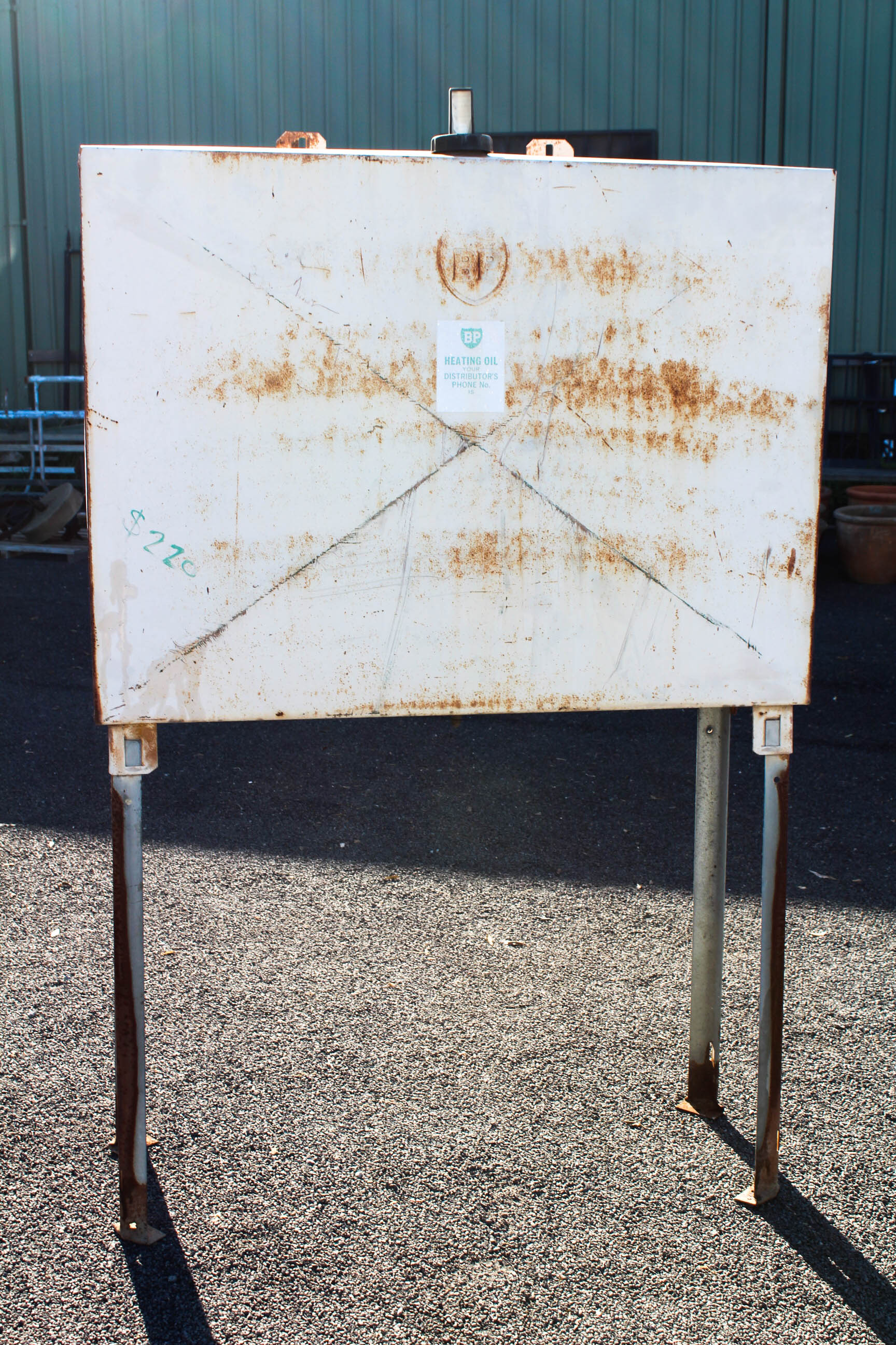 Retro BP Oil Tank | Renovators Paradise Retro BP Oil Tank