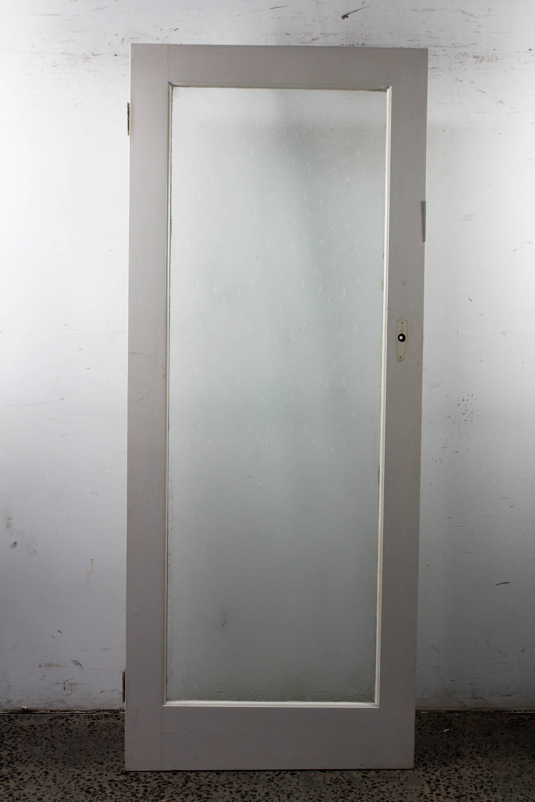 Ocean Scene Glass Door | Renovators Paradise Glass Door
