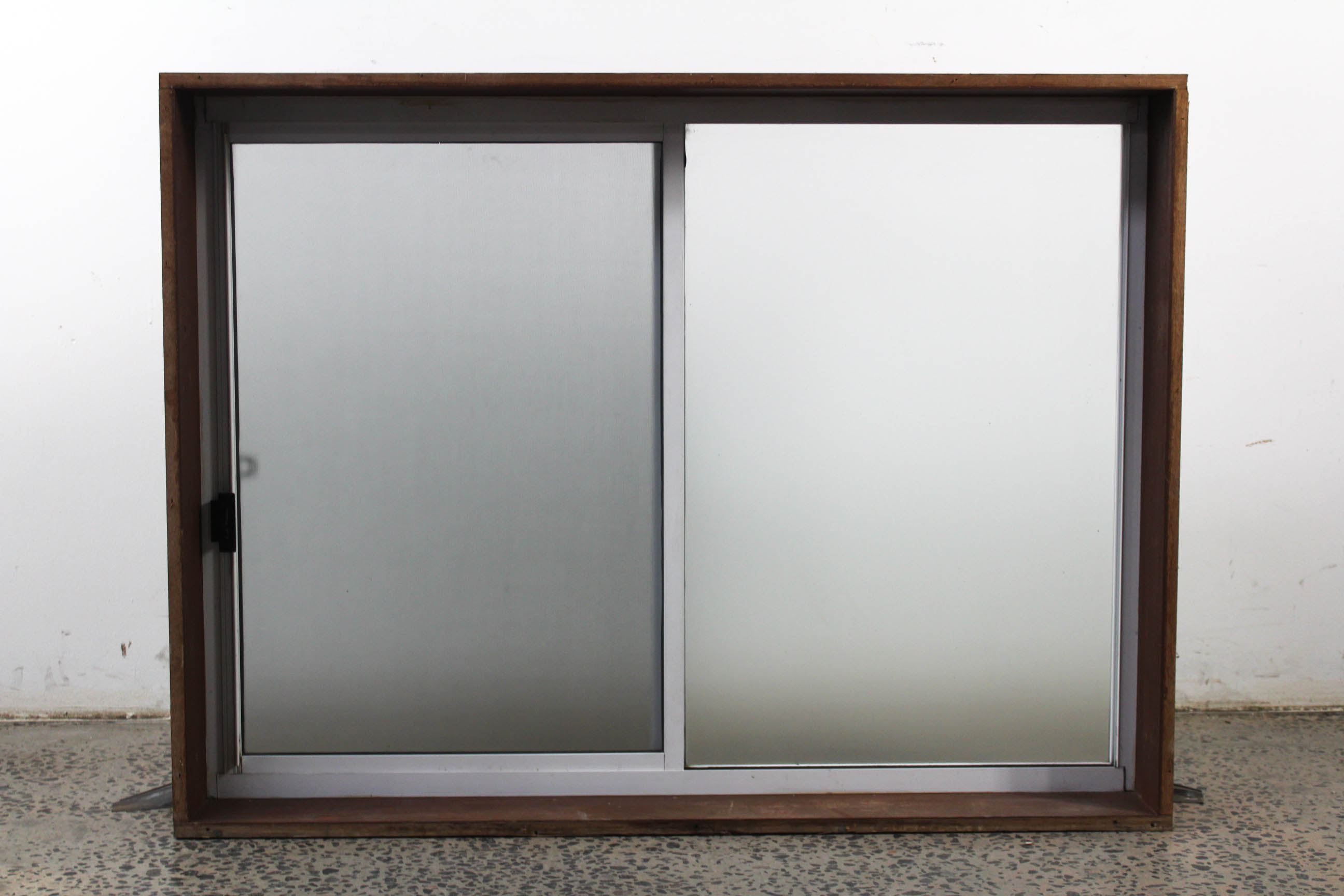 Privacy Glass Alloy Window | Renovators Paradise - Recycled