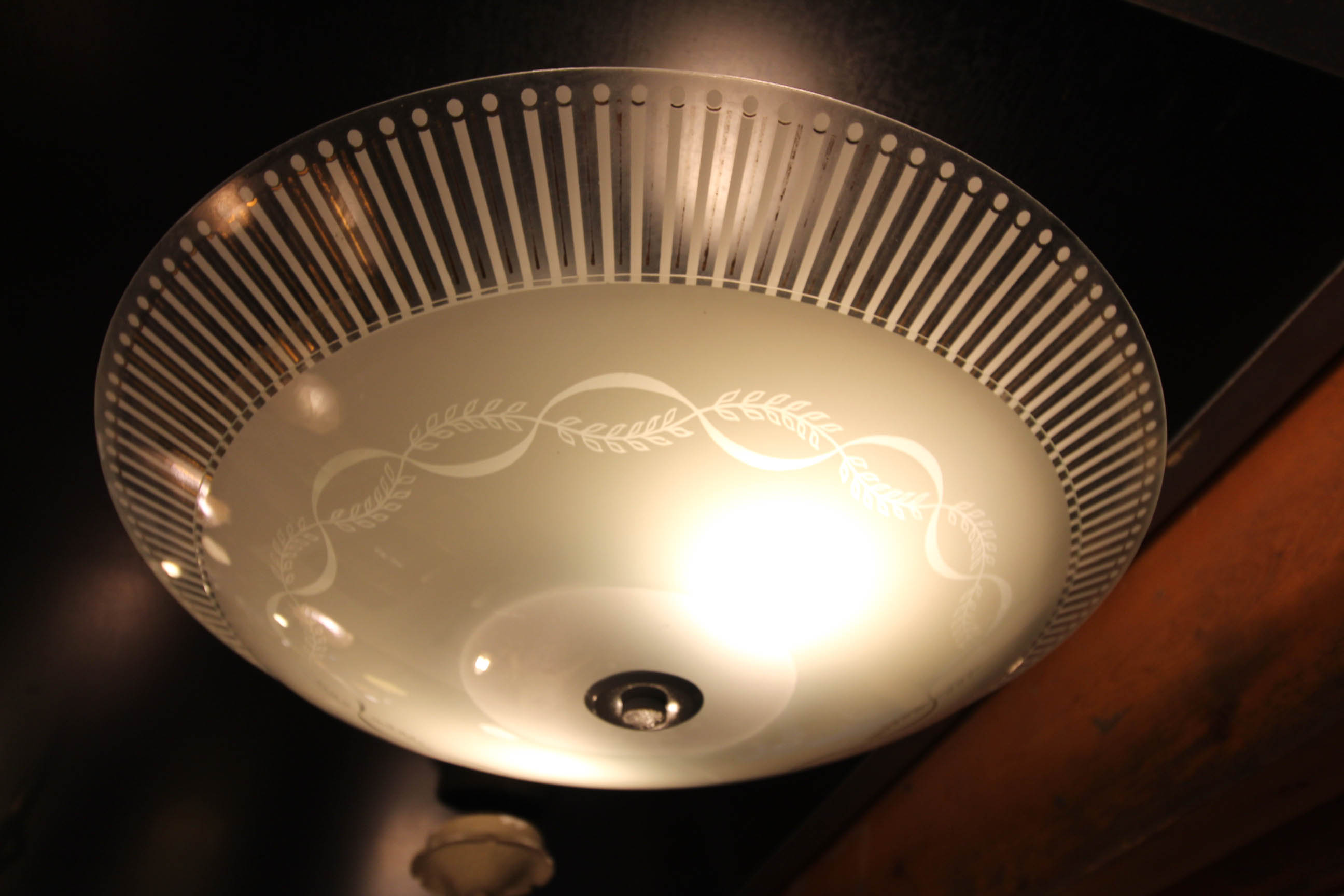 Spaceship Ceiling Light | Renovators Paradise Spaceship Ceiling Light