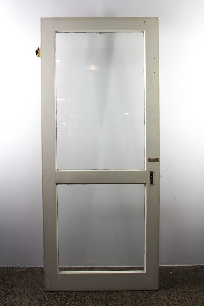 Clear Glass 2 Pane Door | Renovators Paradise Recycled Showroom