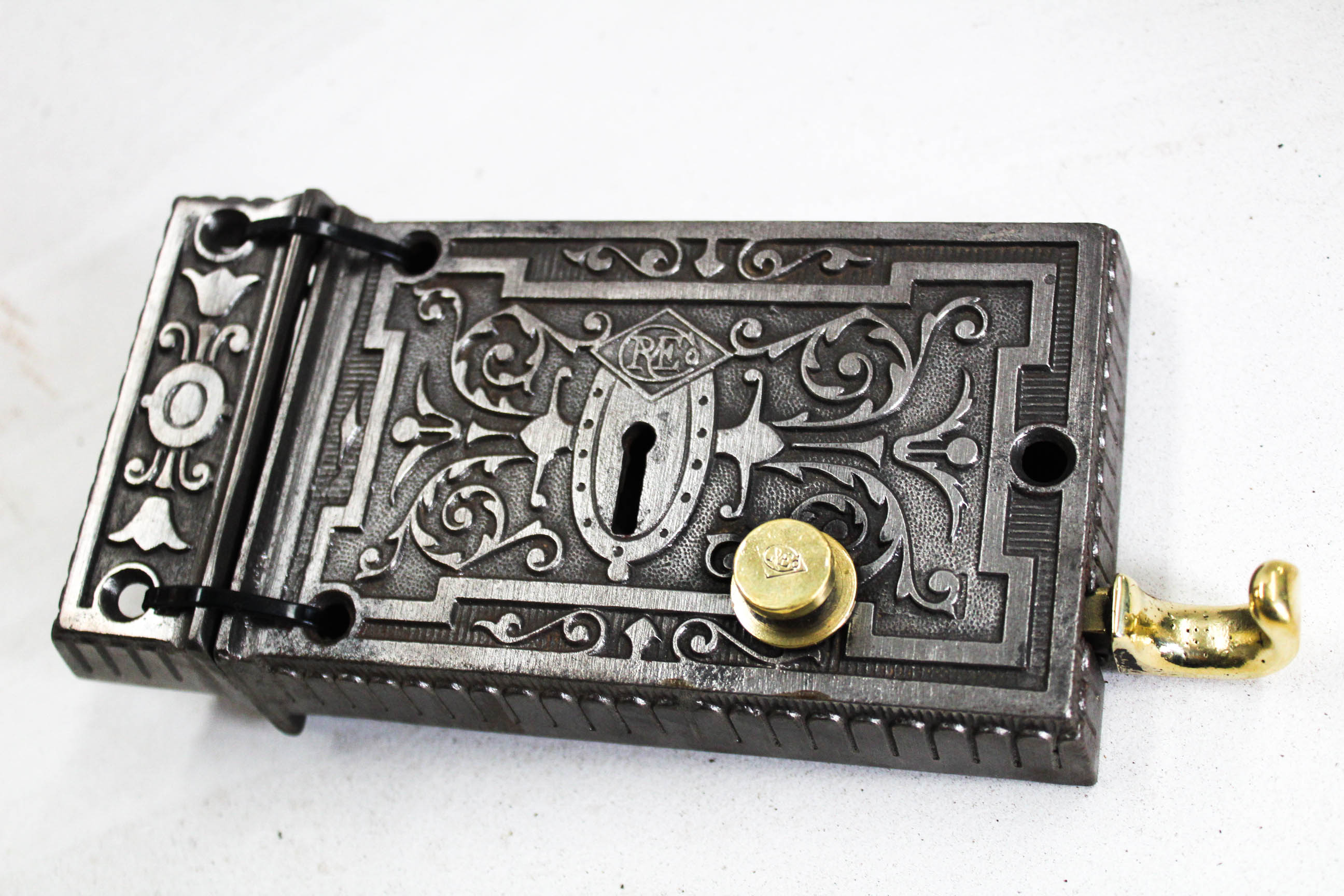 Restored Vintage Rim Lock | Renovators Paradise Vintage Hardware