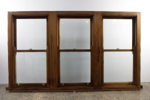 Cedar Triple Hung Window | Renovators Paradise Keysborough Showroom