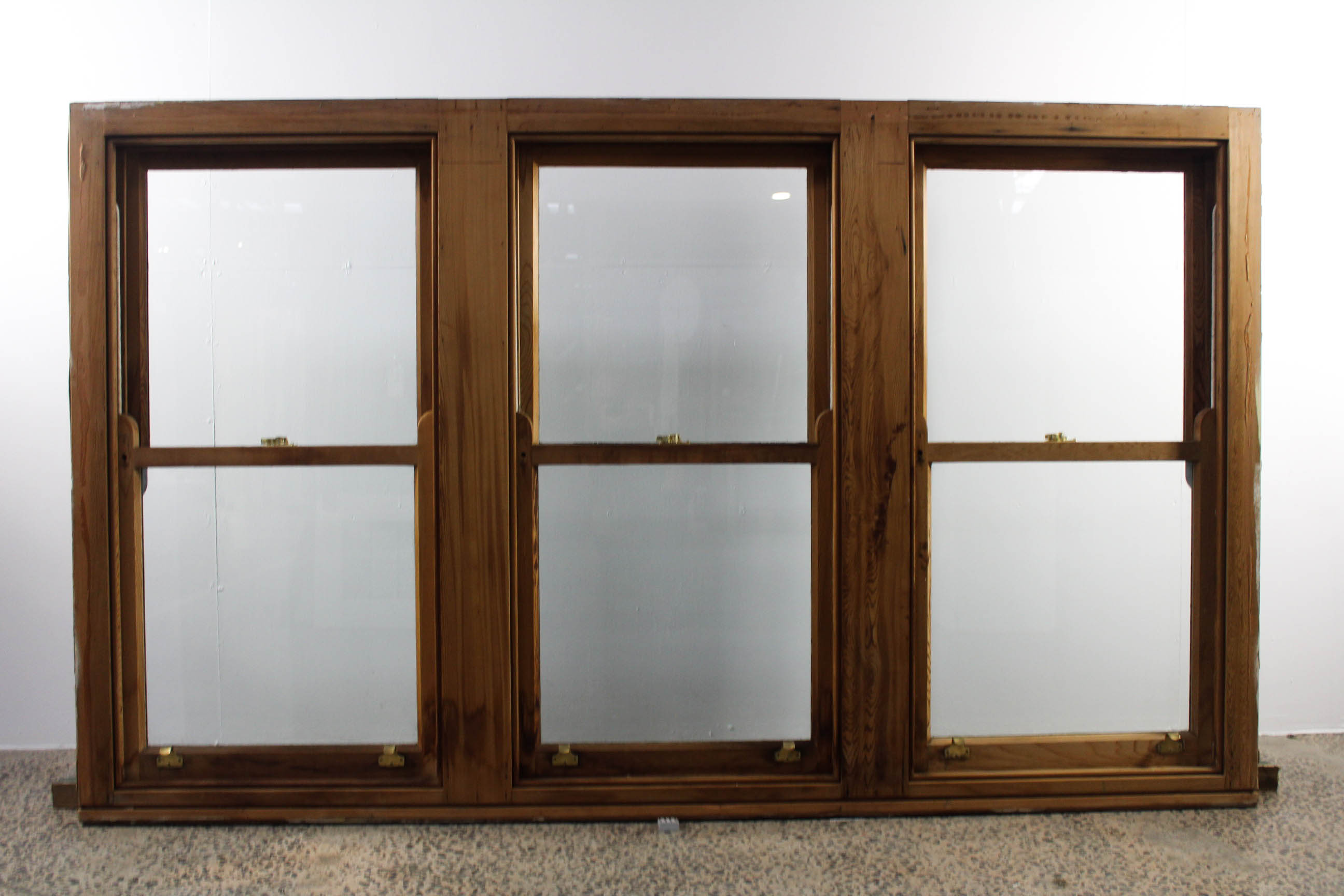 Cedar Triple Hung Window | Renovators Paradise Keysborough Showroom