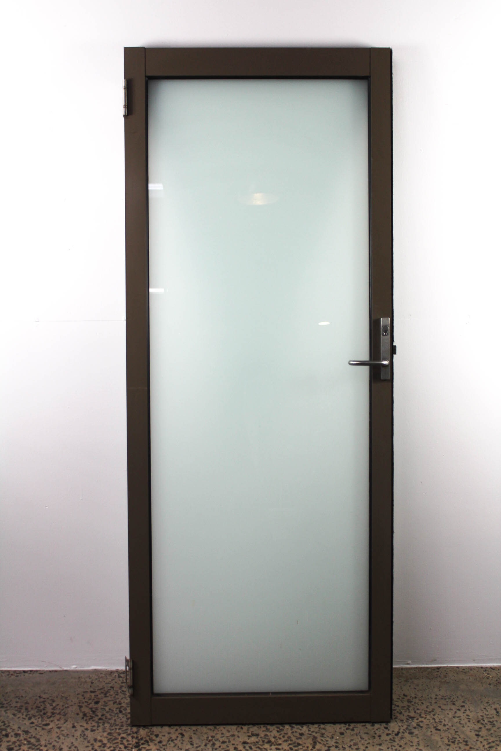 Privacy Glass Alloy Door | Renovators Paradise Privacy Glass Alloy Door