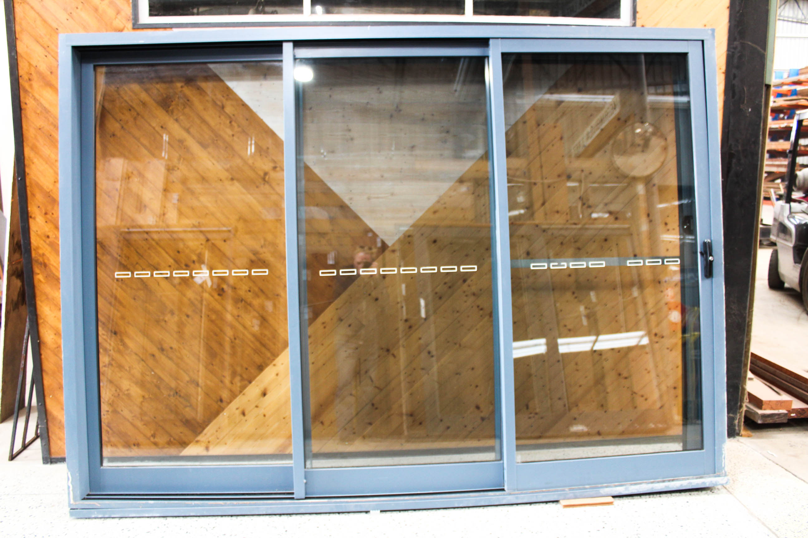 Double Glazed Sliding Stacker | Renovators Paradise Double Sliding Door