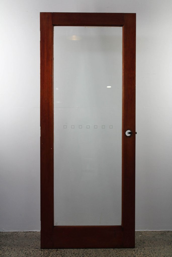 Laminate Clear Glass Door | Renovators Paradise Don’t Pay Full Price