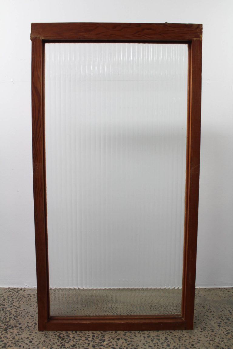 Fluted Glass Window | Renovators Paradise Fluted Glass Window