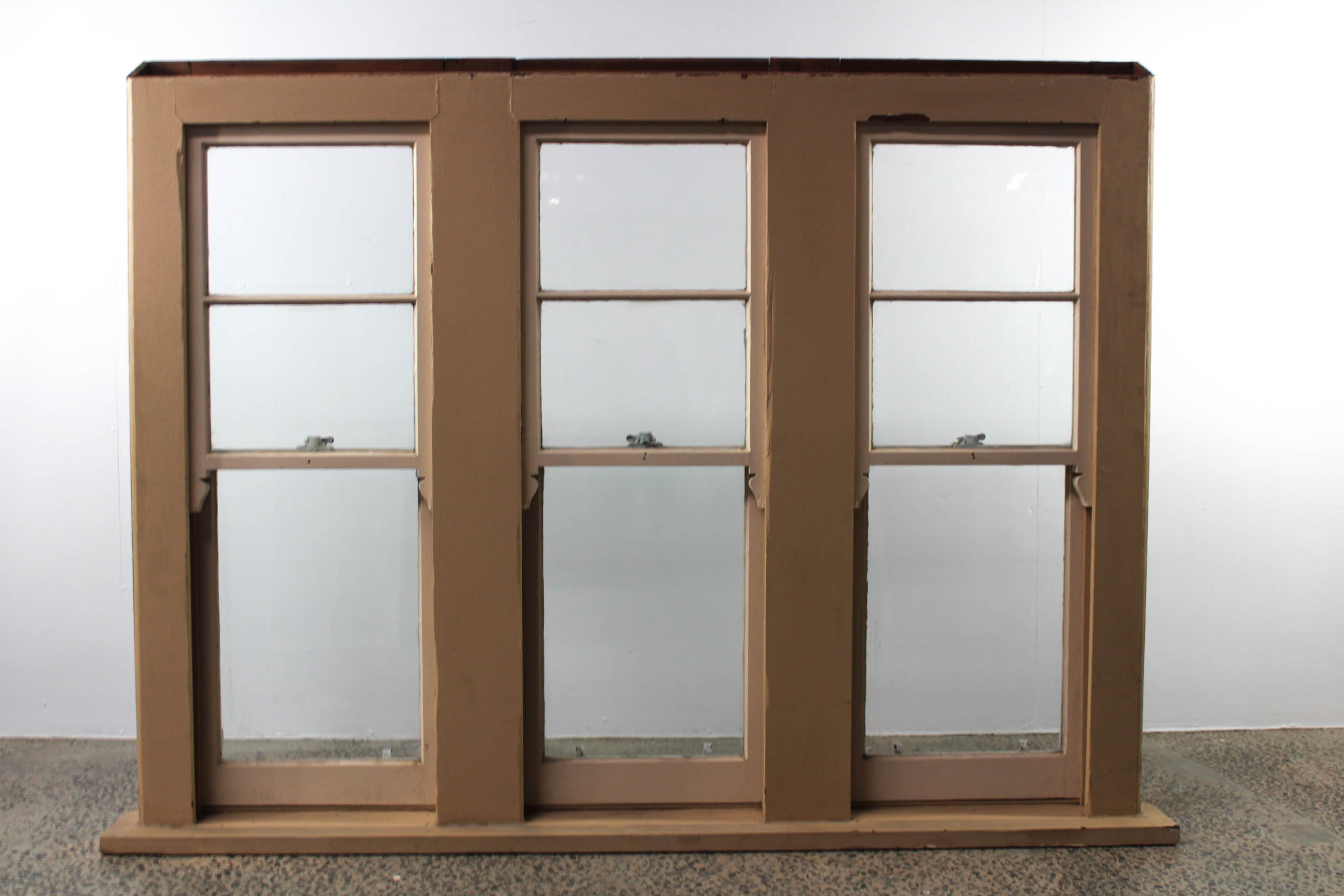 Deco Triple Hung Windows | Renovators Paradise - Restored Windows