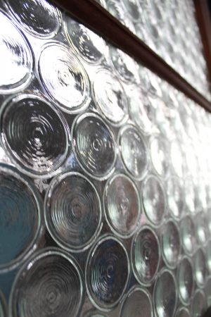 Bullion Glass Retro Door | Renovators Paradise - Second Hand