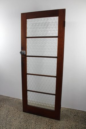 Bullion Glass Retro Door | Renovators Paradise - Second Hand