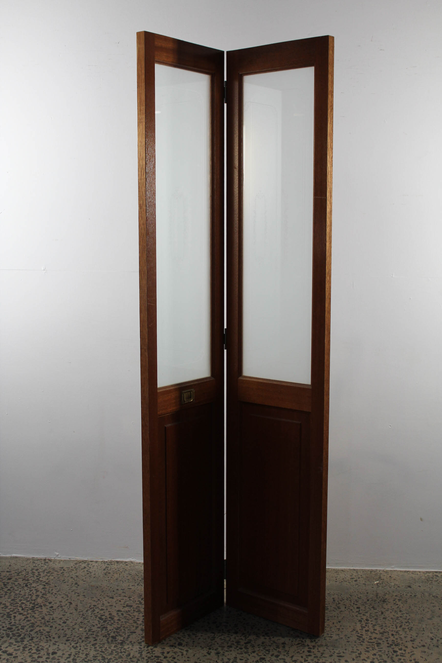 Frosted Glass Bi Folds | Renovators Paradise Keysborough Store