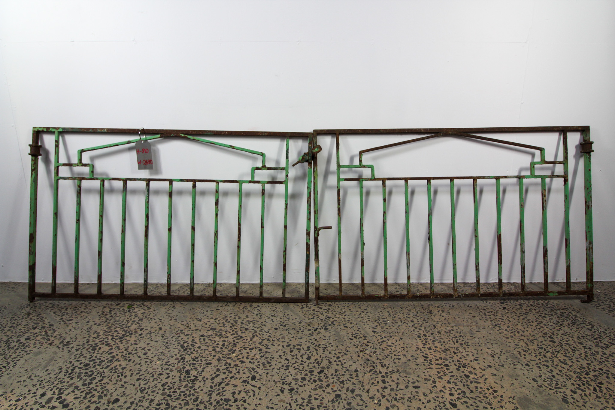 Northcote Deco Gate Set | Renovators Paradise Northcote Deco Gate Set