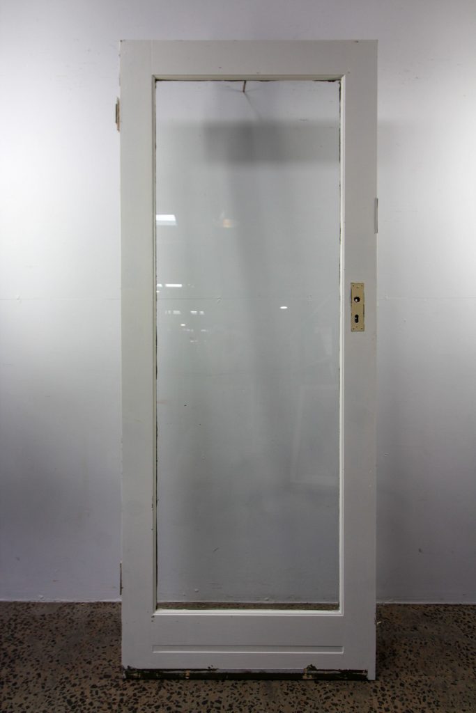 Newport Clear Glass Door | Renovators Paradise