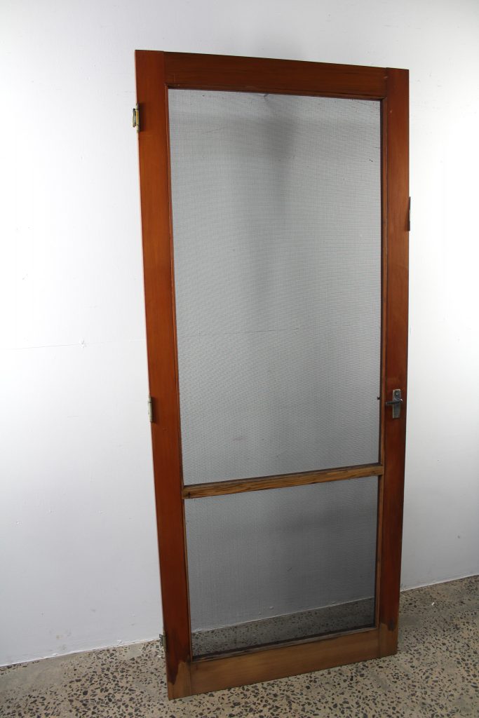 Cedar Fly Screen Door | Renovators Paradise Cedar Fly Screen Door