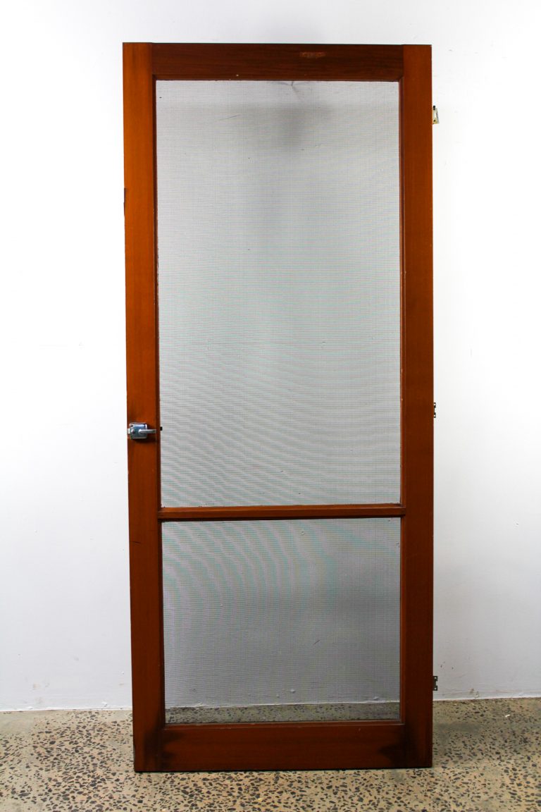 Cedar Fly Screen Door | Renovators Paradise Cedar Fly Screen Door
