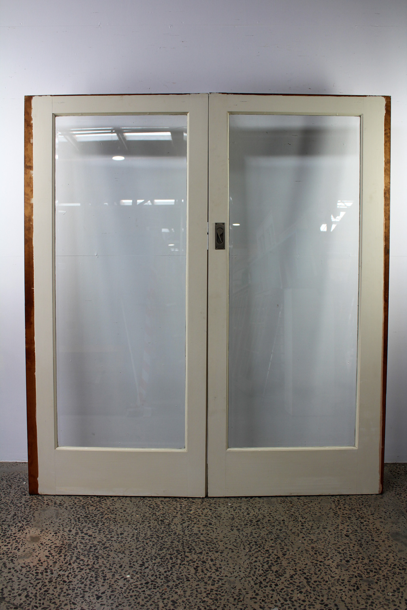 Huge Bevelled Edge Door Set | Renovators Paradise - recycled