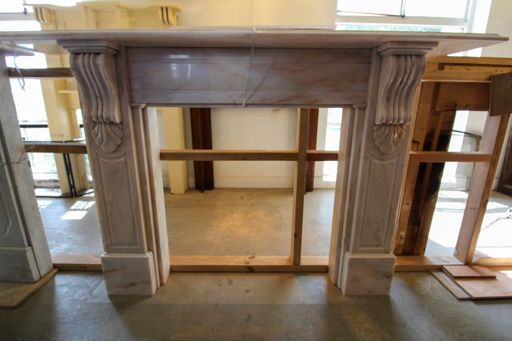 Stunning Marble Mantle | Renovators Paradise Period Fireplaces