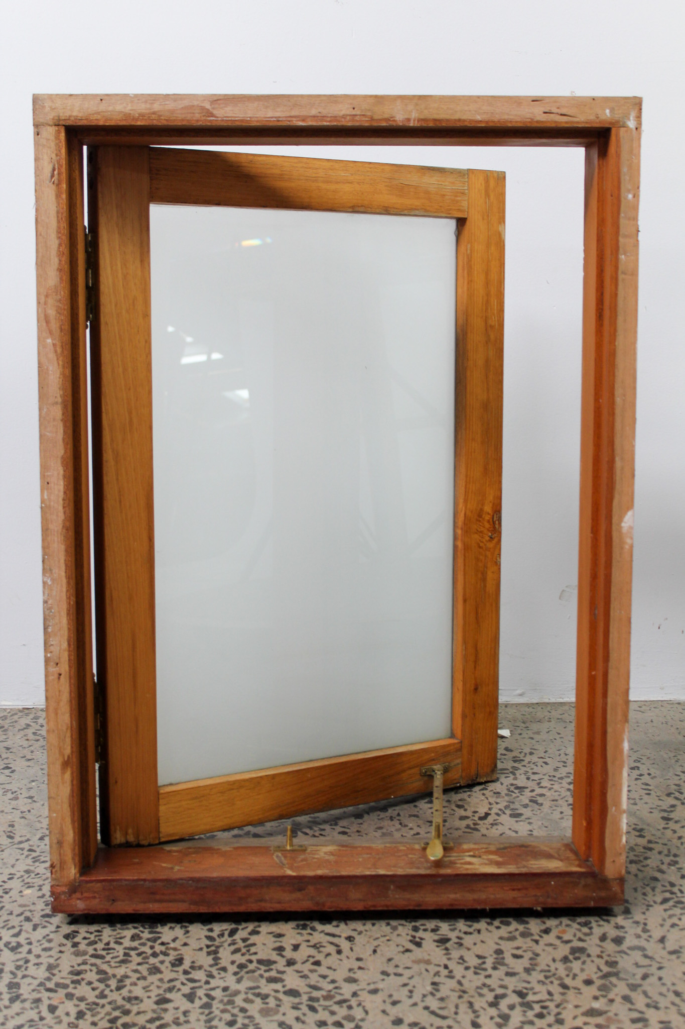 Translucent Glass Casement | Renovators Paradise Keysborough Store