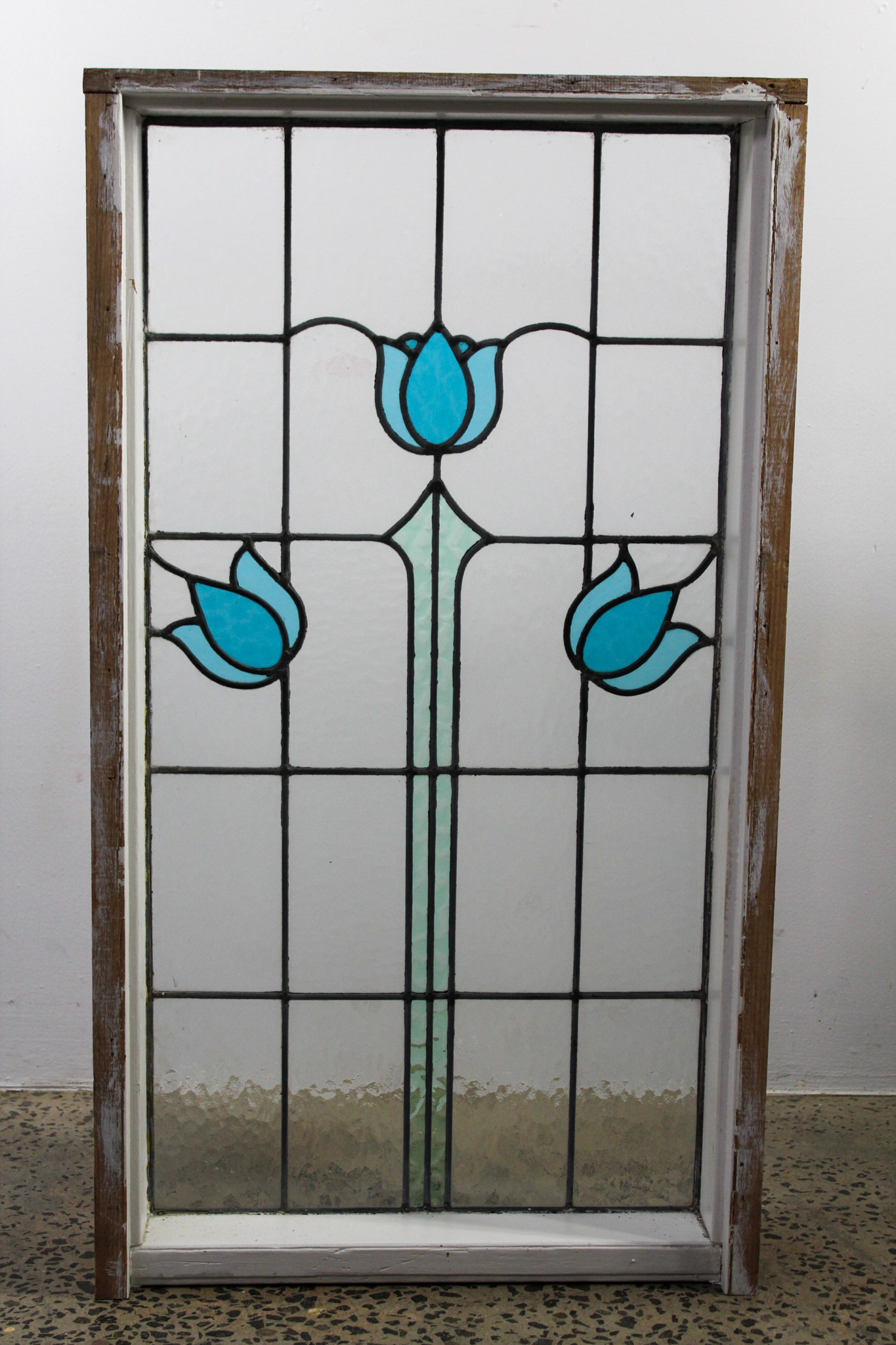 Cute Leadlight Highlight Window | Renovators Paradise Highlight Window