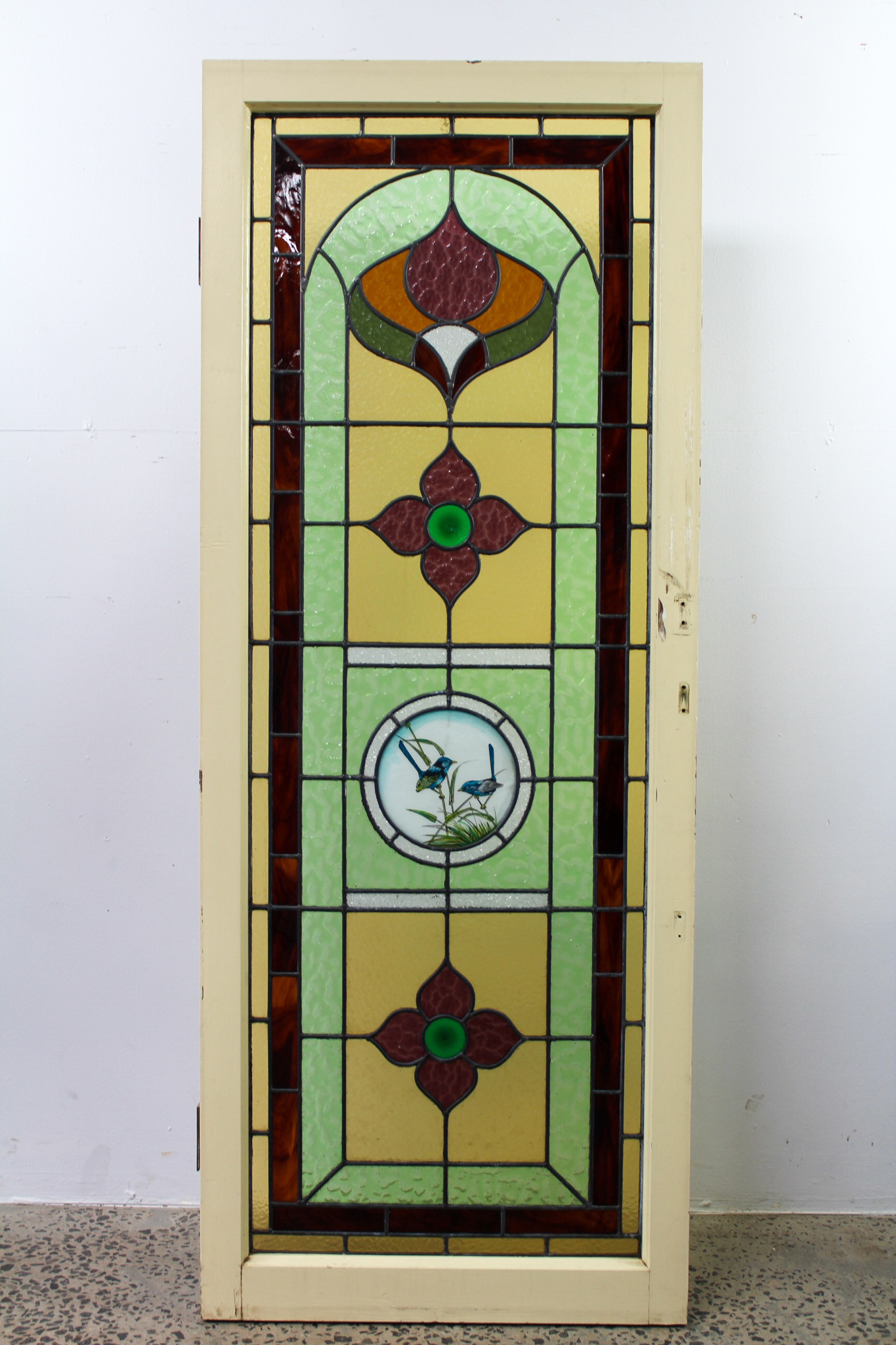 Delightful Leadlight Feature Sash | Renovators Paradise - Stained Glass