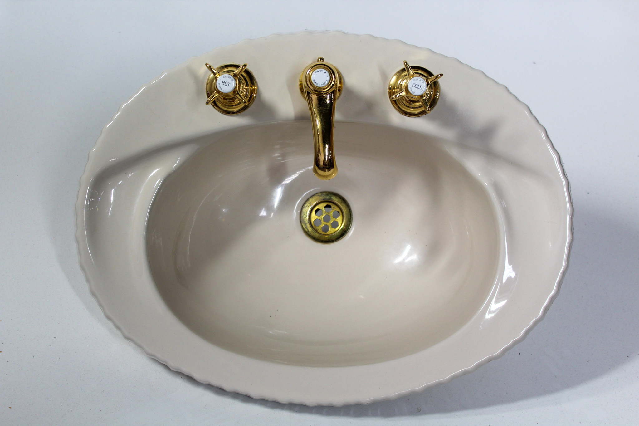 Flower Feature Basin | Renovators Paradise Flower Feature Basin