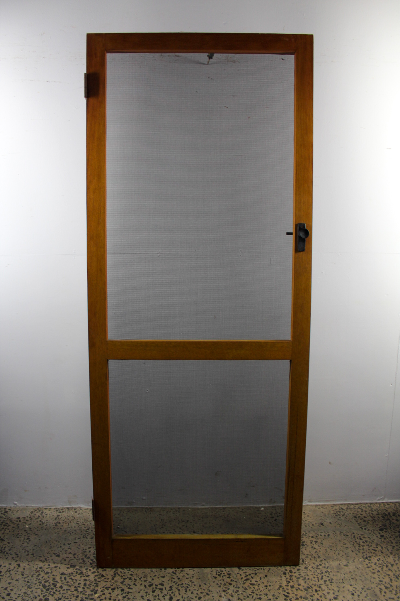 Hardwood Flyscreen Door | Renovators Paradise - Second Hand