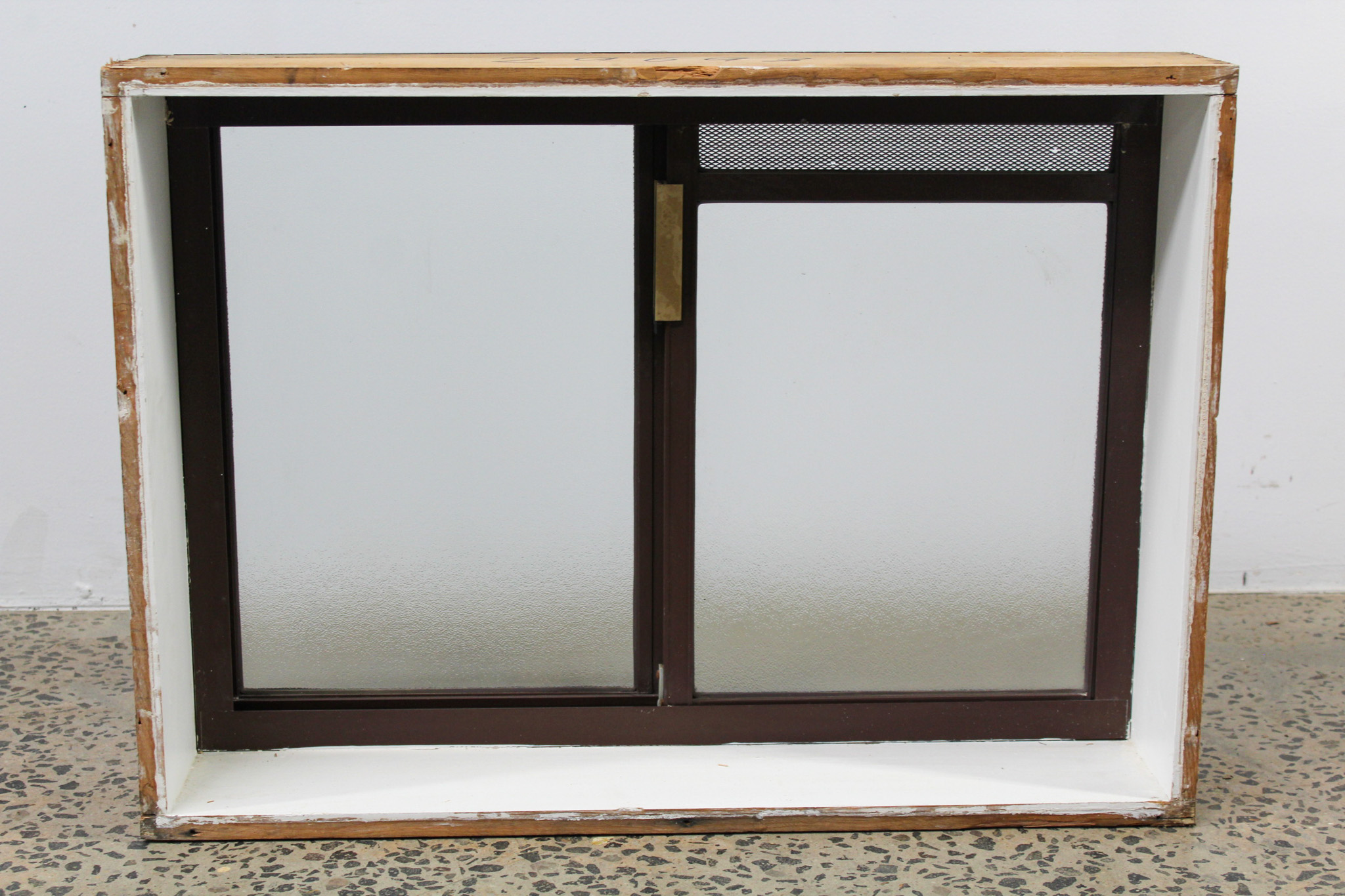 Brown Alloy Window | Renovators Paradise Brown Alloy Window