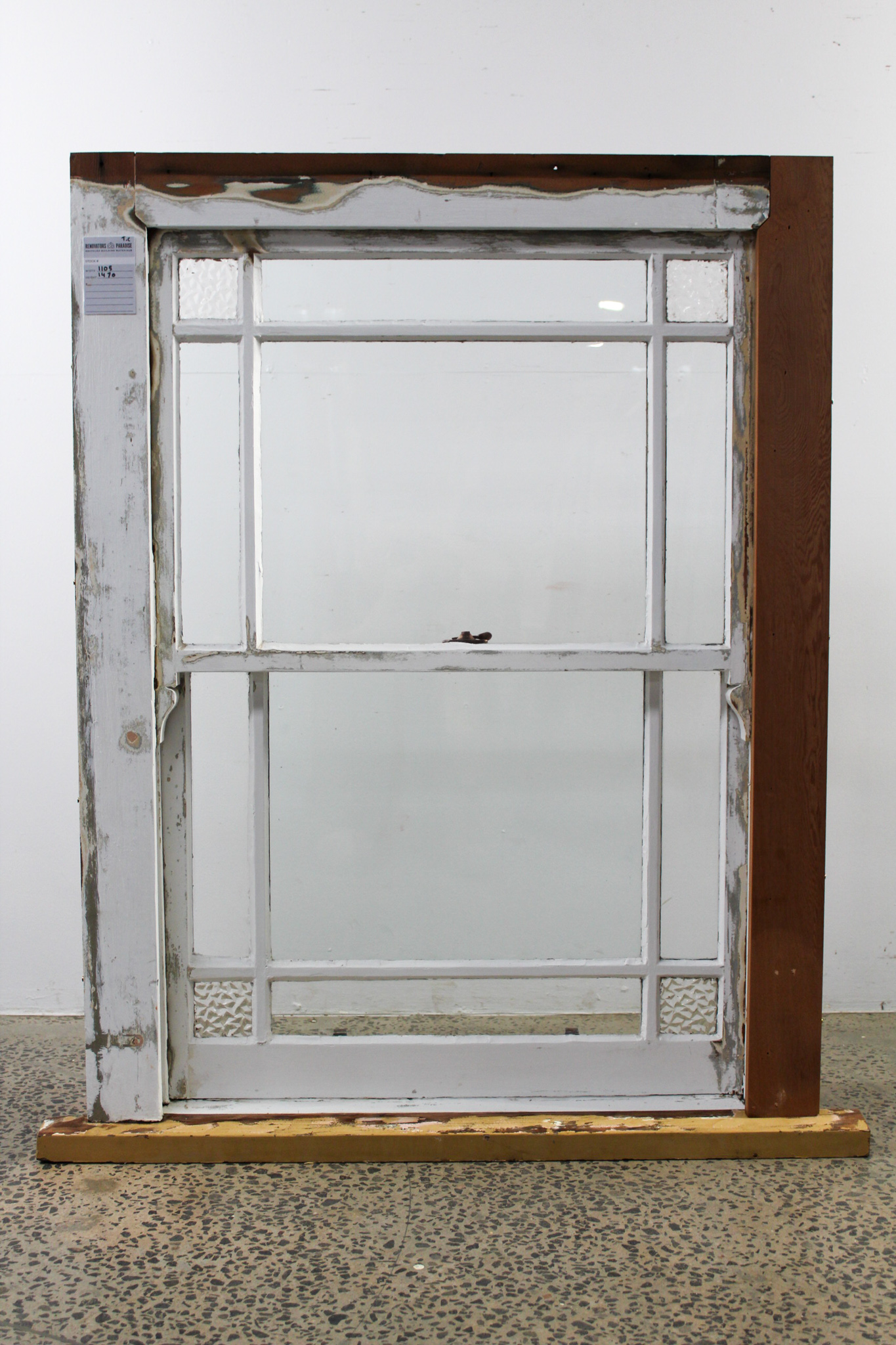 Restored Vestibule Window | Renovators Paradise - Save Money Here