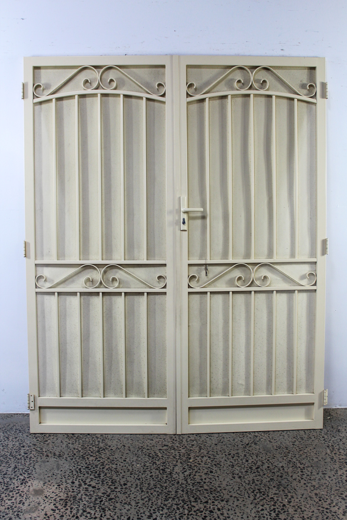 Kew Double Security Door Set | Renovators Paradise