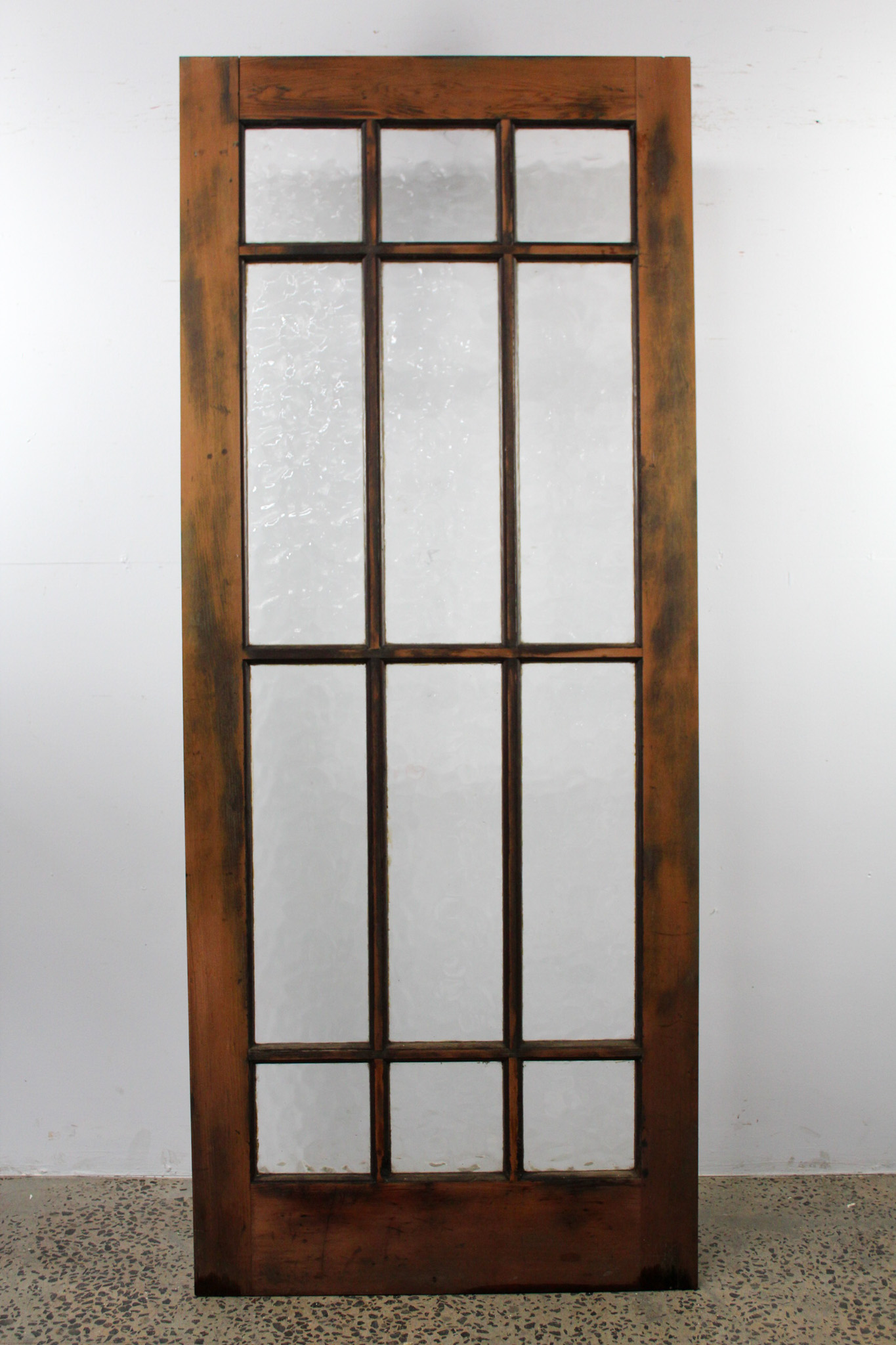 Single Flemish Glass Door | Renovators Paradise - Old Glass Door