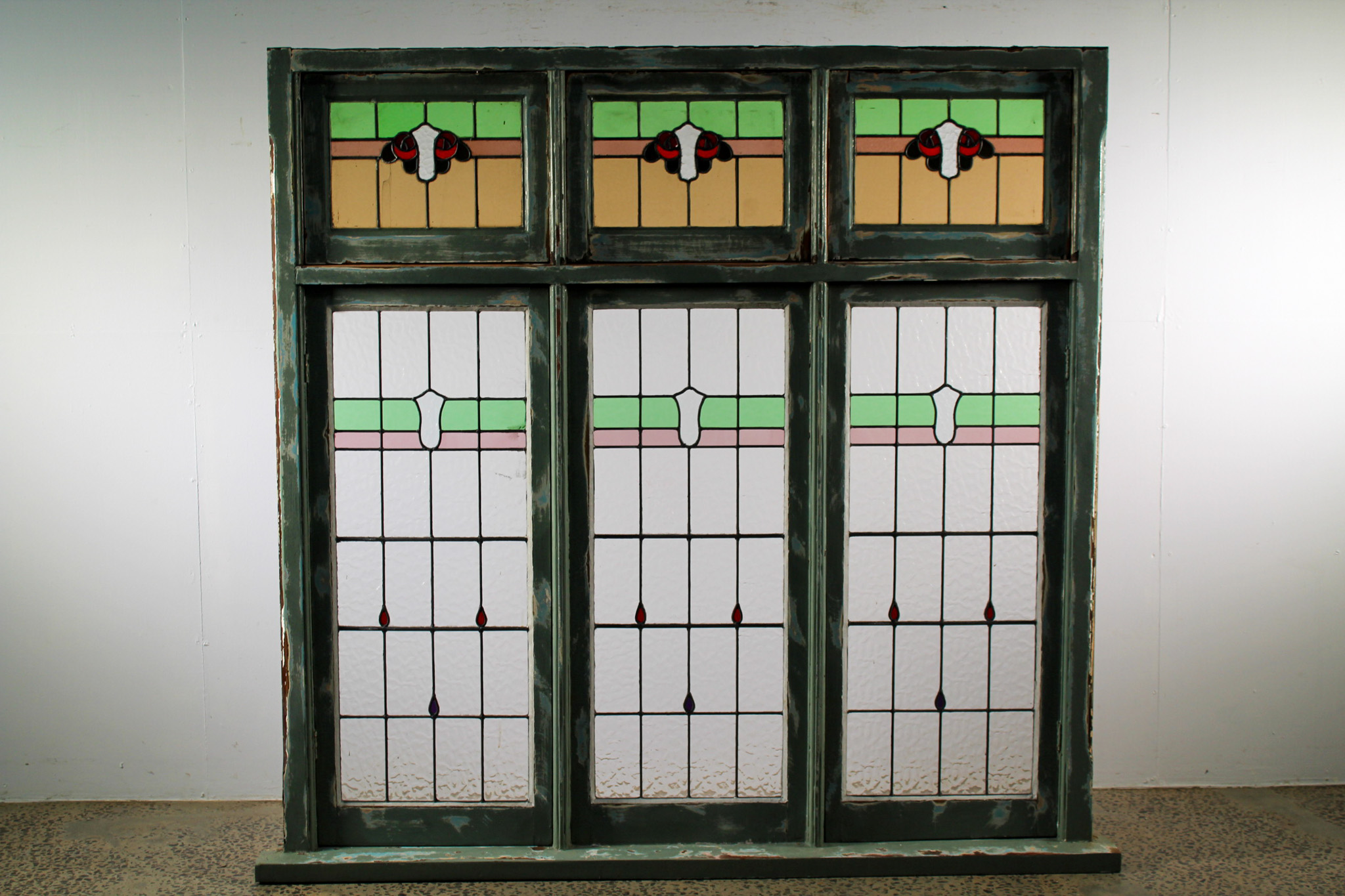 Canterbury Leadlight Casement | Renovators Paradise - Vintage Windows