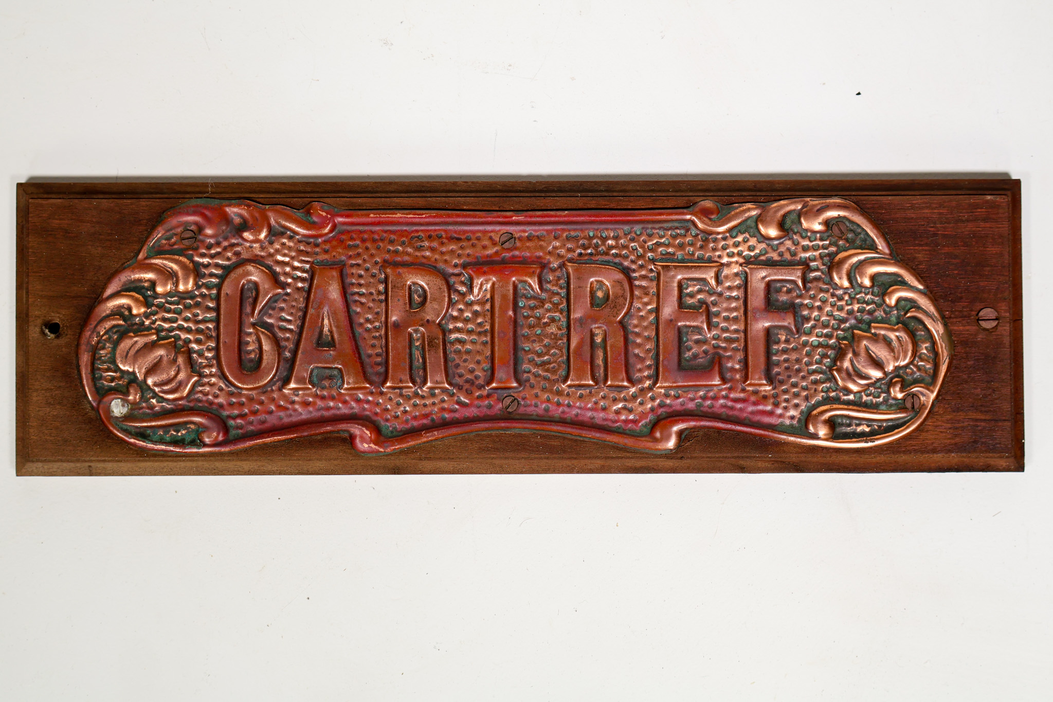 Cartref House Sign | Renovators Paradise Cartref House Sign