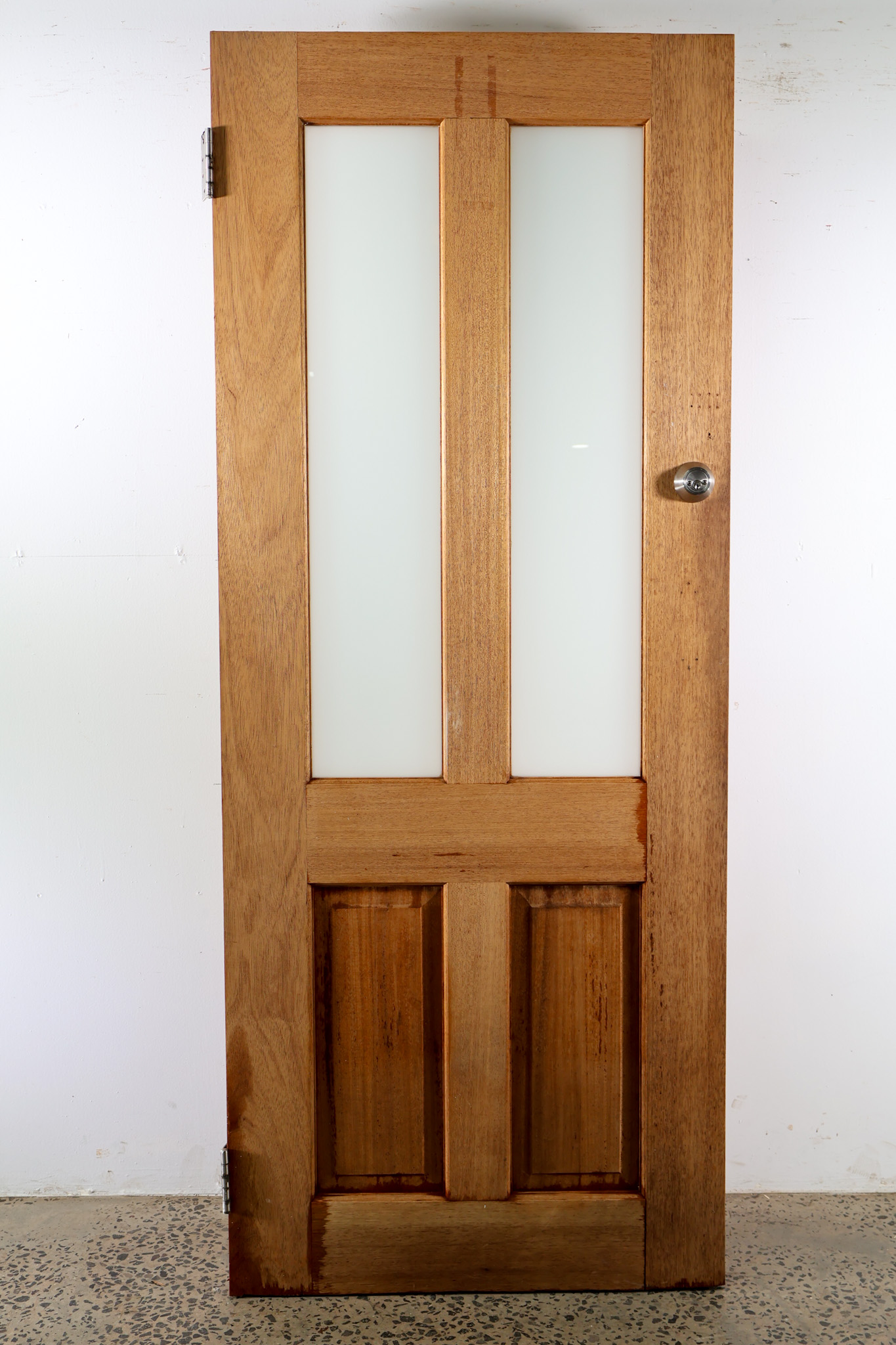 Translucent Glass Front Door | Renovators Paradise - Recycled Doors