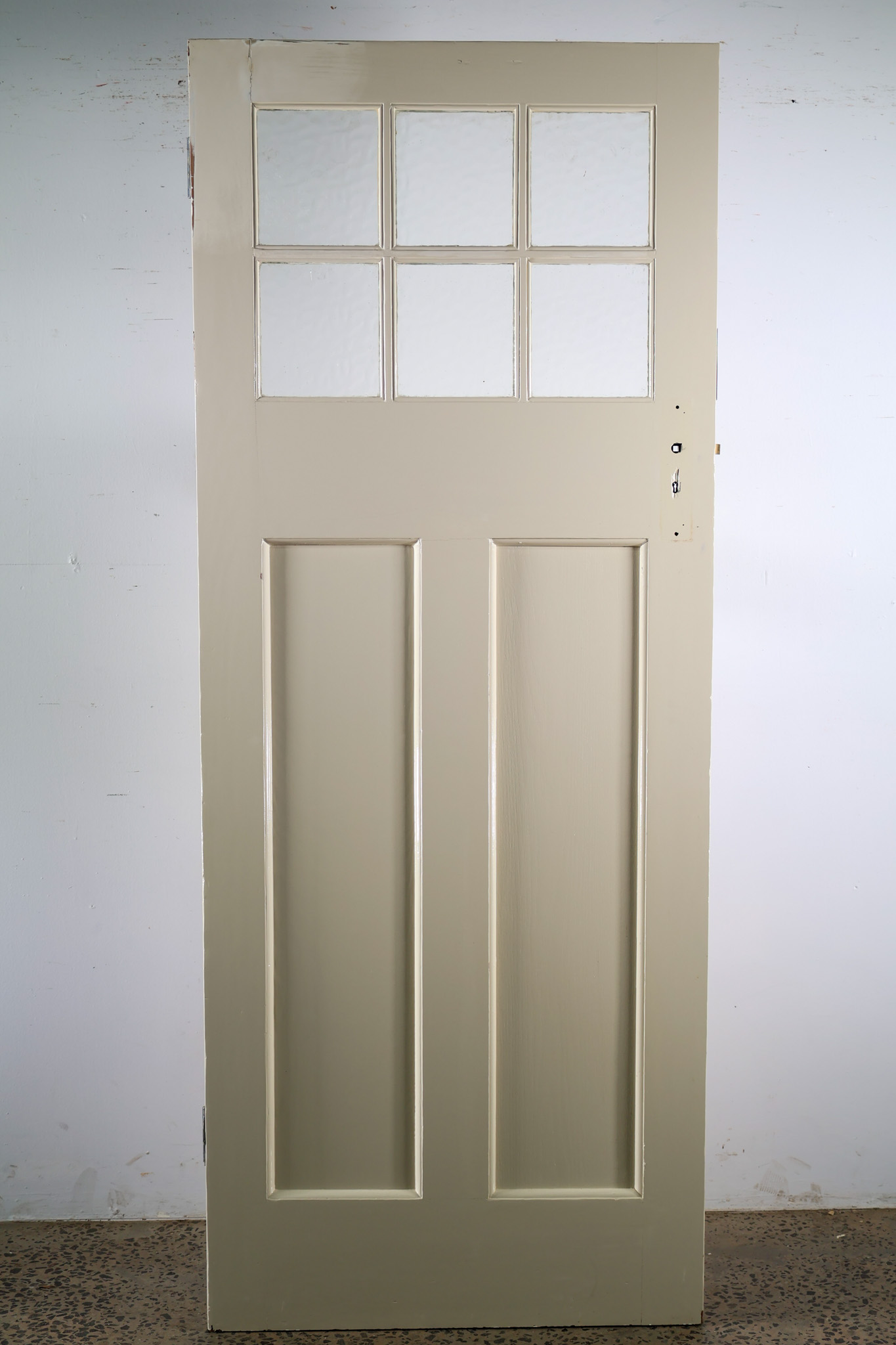 Neat Flemish Colonial Door | Renovators Paradise Colonial Door