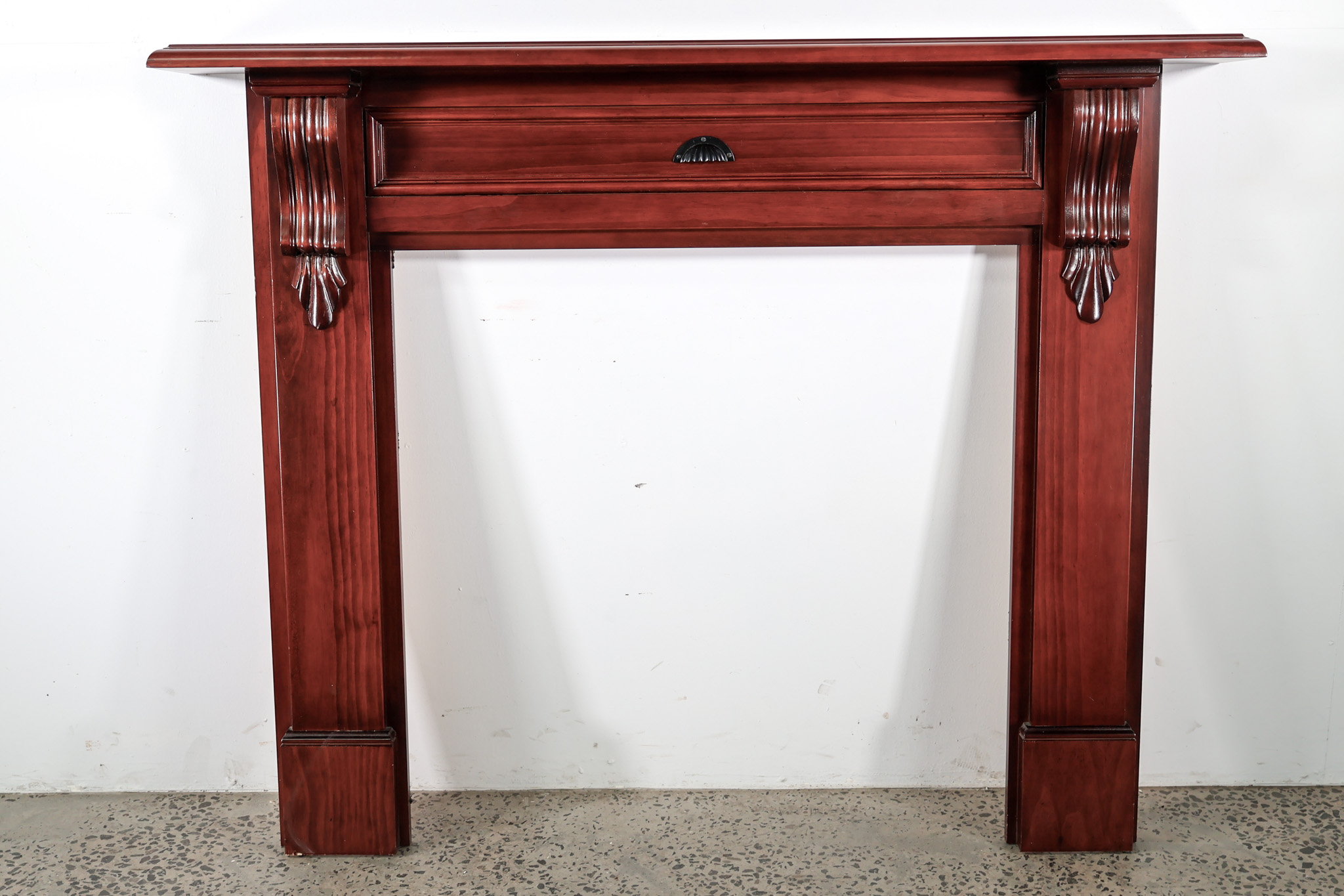 Modern Timber Mantle | Renovators Paradise Modern Timber Mantle