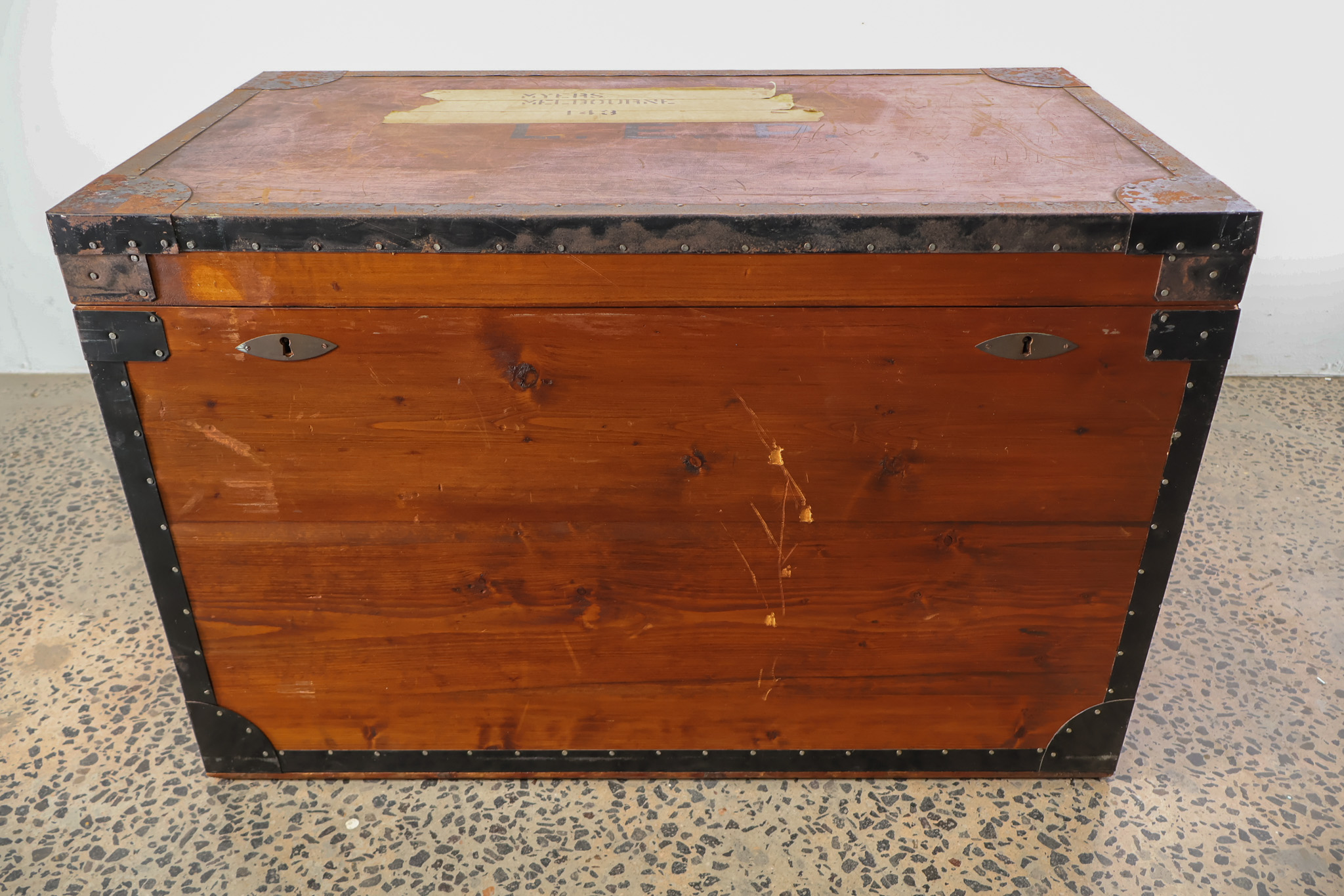 Antique Storage Chest | Renovators Paradise Antique Storage Chest